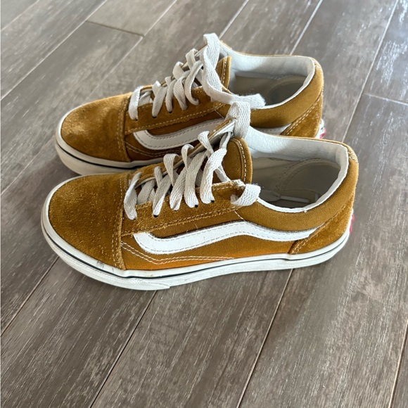 Vans | Shoes | Vans Kids Mustard Sneakers | Poshmark
